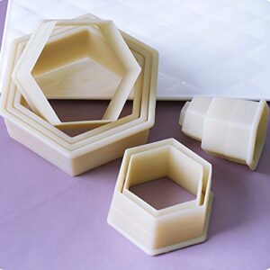 9-Piece Hexagon Nylon Cookie Cutter Set (Hexagon)