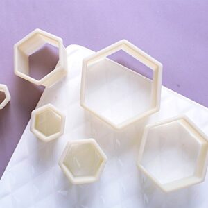 9-Piece Hexagon Nylon Cookie Cutter Set (Hexagon)