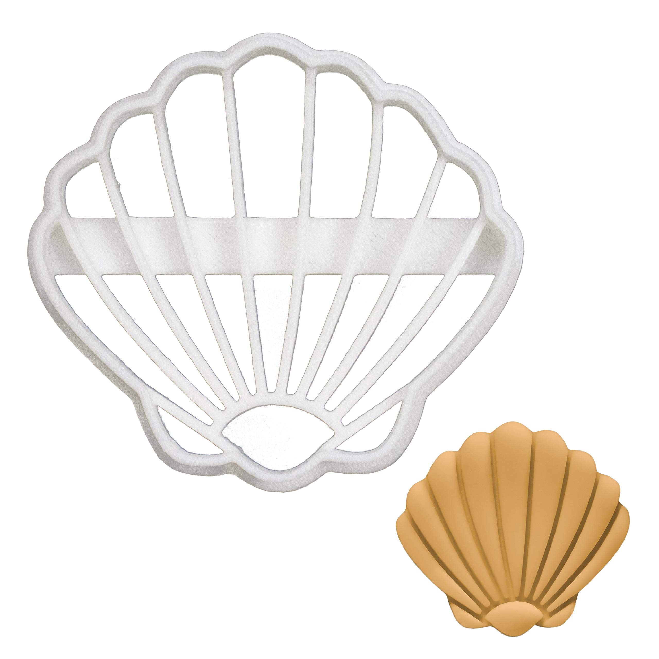 Seashell cookie cutter, 1 piece - Bakerlogy