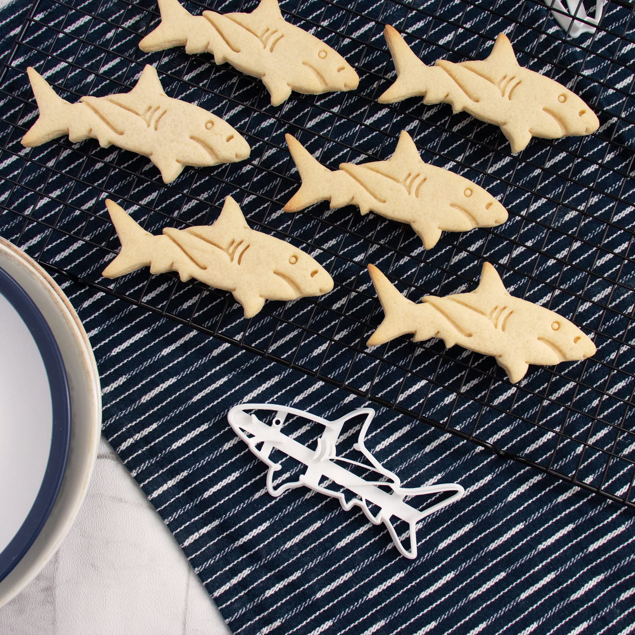 Great White Shark cookie cutter, 1 piece - Bakerlogy