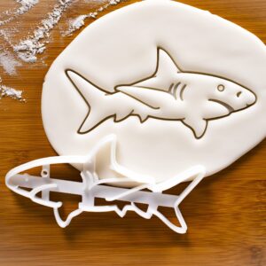 Great White Shark cookie cutter, 1 piece - Bakerlogy