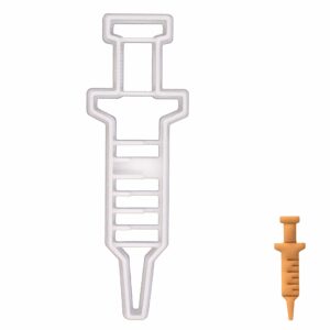 Syringe cookie cutter, 1 piece - Bakerlogy