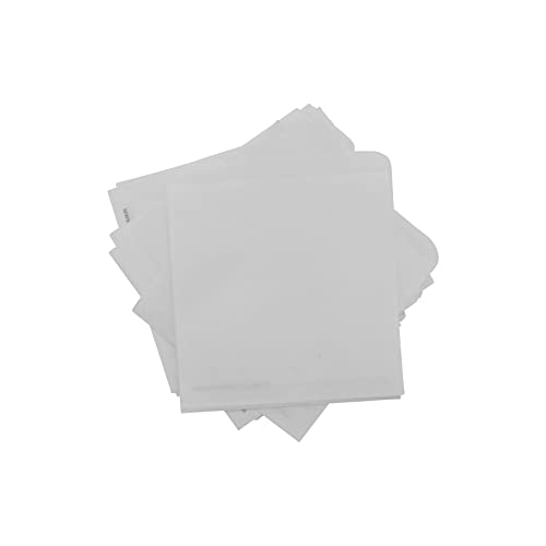 G.E.T. 4-T1000 White Cone Basket Liner / Deli Wrap Paper / Double Open Bag Paper Food-Safe Tissue Liners Collection, White(Pack of Case)