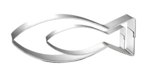 wjsyshop salmon fish cookie cutter