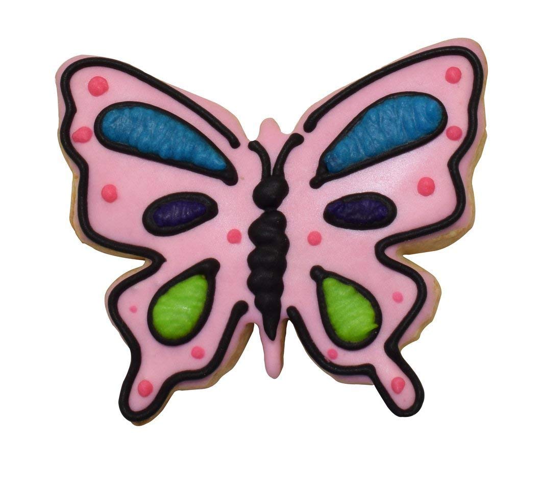 NCS Butterfly 3.25" and Dragonfly 4" Cookie Cutter Set - 2 Piece - Tinplated Steel