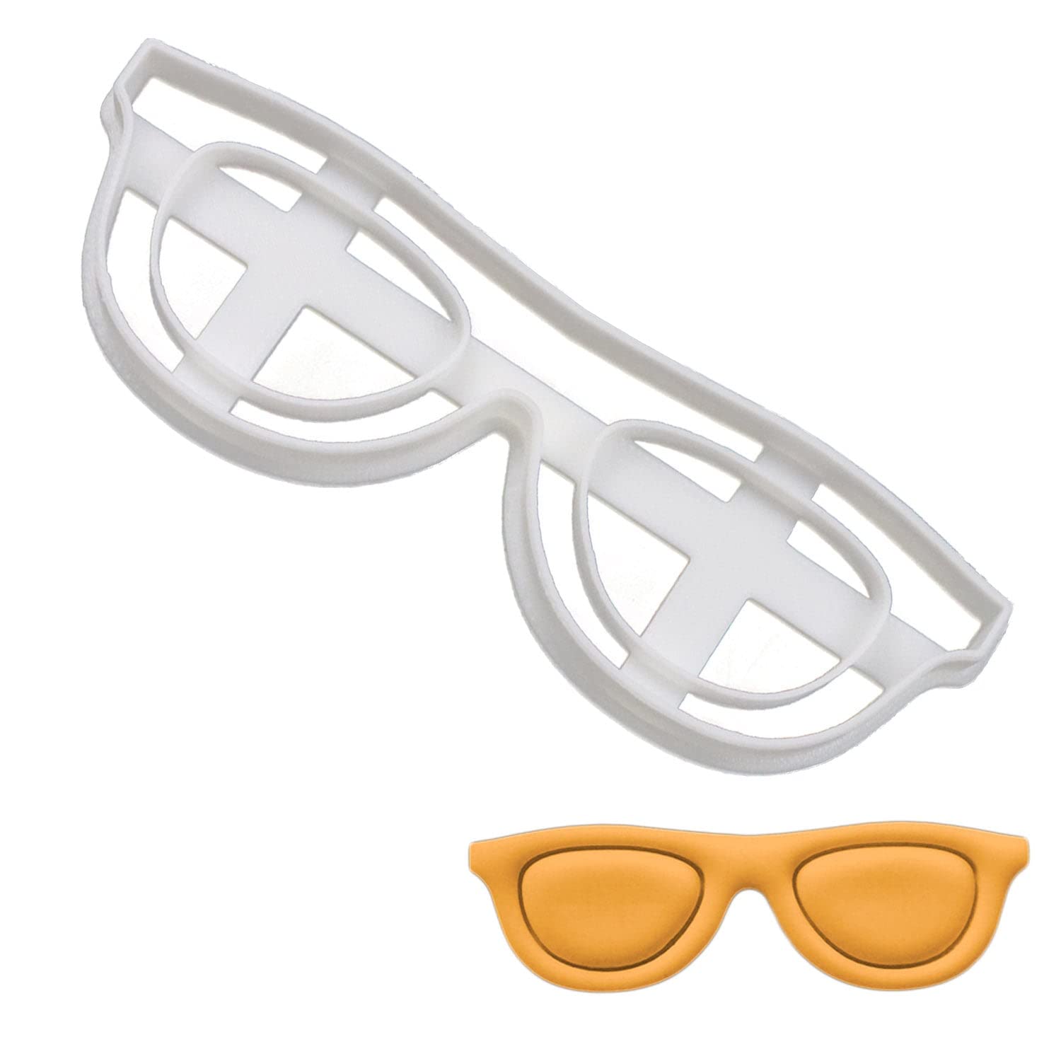 Spectacles cookie cutter, 1 piece - Bakerlogy