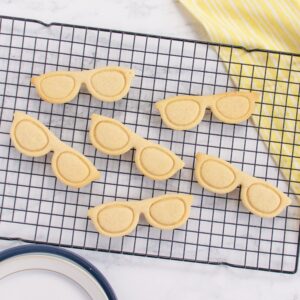 Spectacles cookie cutter, 1 piece - Bakerlogy