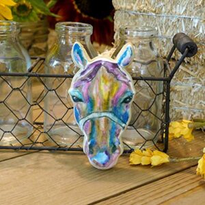 Horse Head Farm Animal Cookie Cutter, Premium Food-Grade Stainless Steel, Dishwasher Safe (Horse Head)