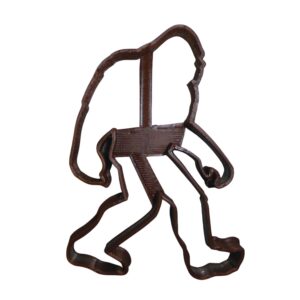 sasquatch outline big foot sighting bigfoot monster cookie cutter usa made pr2322