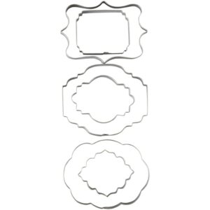 wilton 6 piece plaque fondant cut-outs set