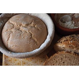 Mrs. Anderson's Baking, Round Brotform Bread-Proofing Basket, Palmwood Rattan