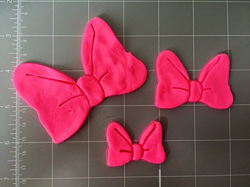 Cute Bow Cookie Cutters (Set of 3)