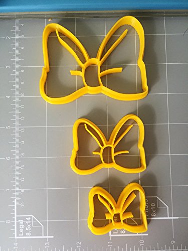 Cute Bow Cookie Cutters (Set of 3)