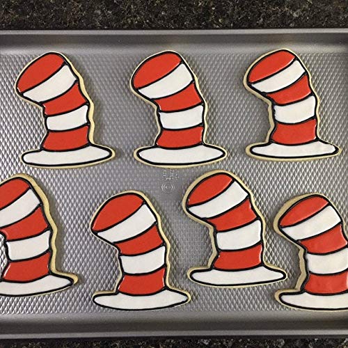 Floppy Top Hat/Cat in the Hat 3.5 Inch Cookie Cutter from The Cookie Cutter Shop – Tin Plated Steel Cookie Cutter