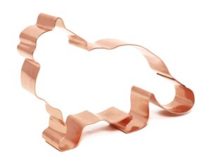 siberian cat copper cookie cutter