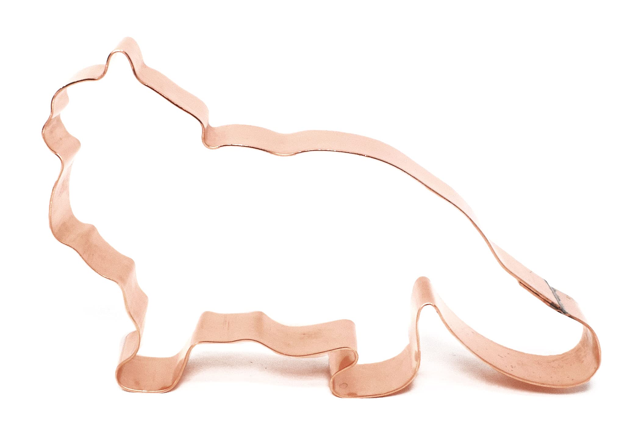 Siberian Cat Copper Cookie Cutter