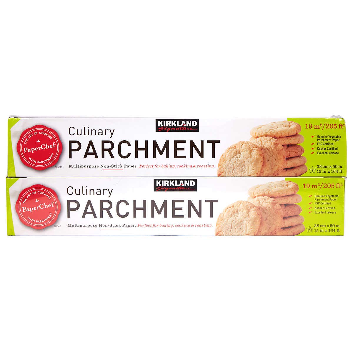 Kirkland Signature Parchment Paper 2-Pack, 2 Count, White