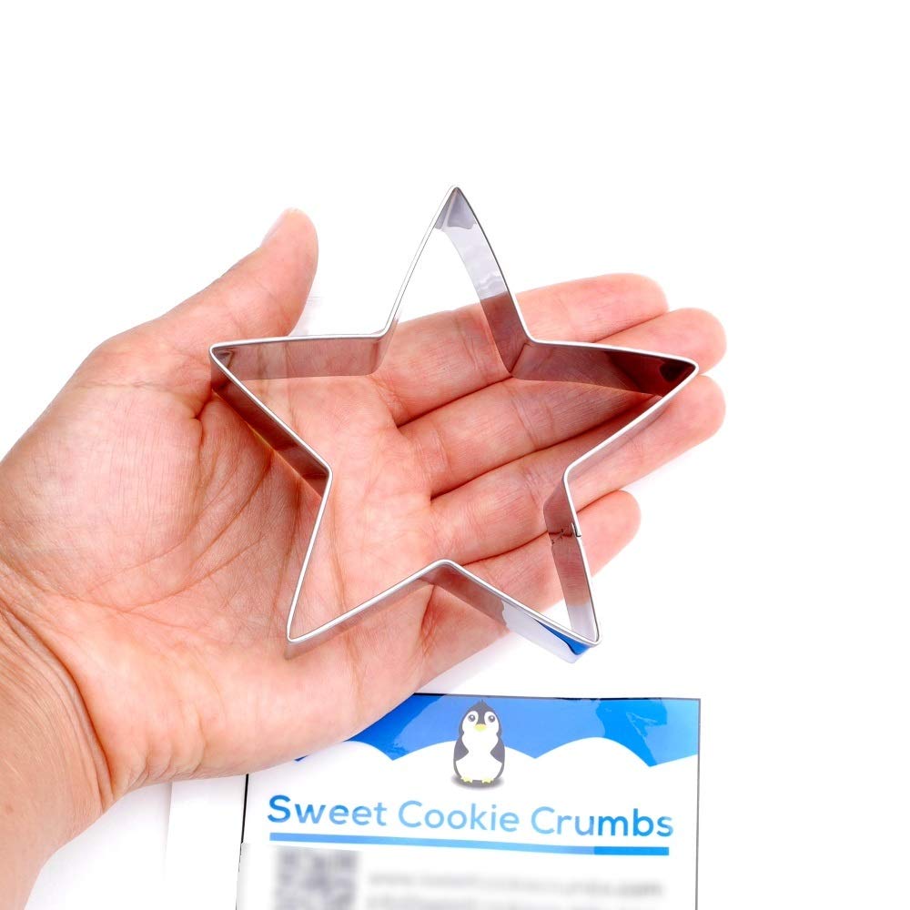 Sweet Cookie Crumbs Star Cookie Cutter- Stainless Steel