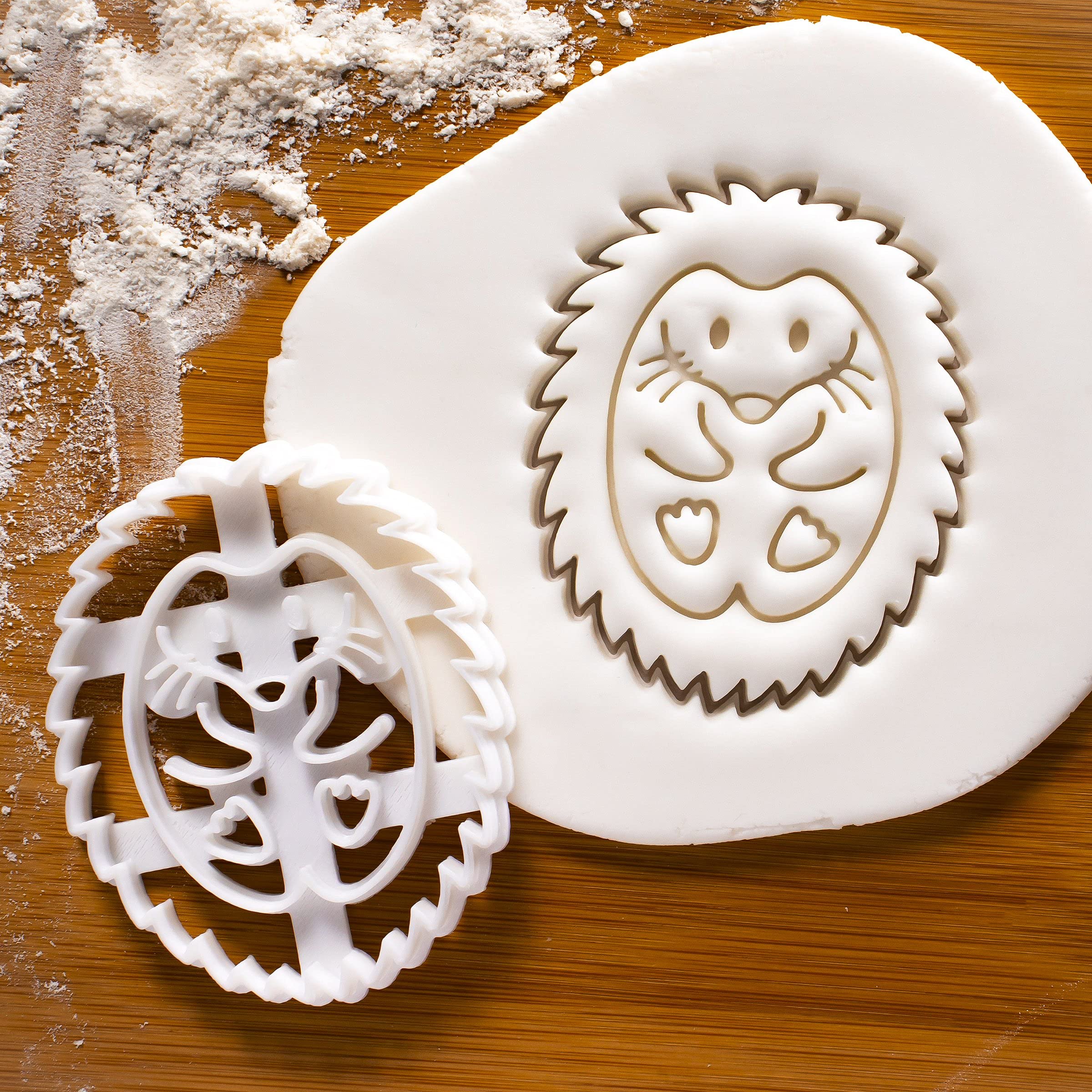 Set of 2 Hedgehog cookie cutters, 2 pieces - Bakerlogy