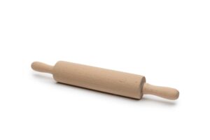 fox run small rolling pin, wood, 8-inch barrel