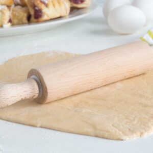 Fox Run Small Rolling Pin, Wood, 8-Inch Barrel