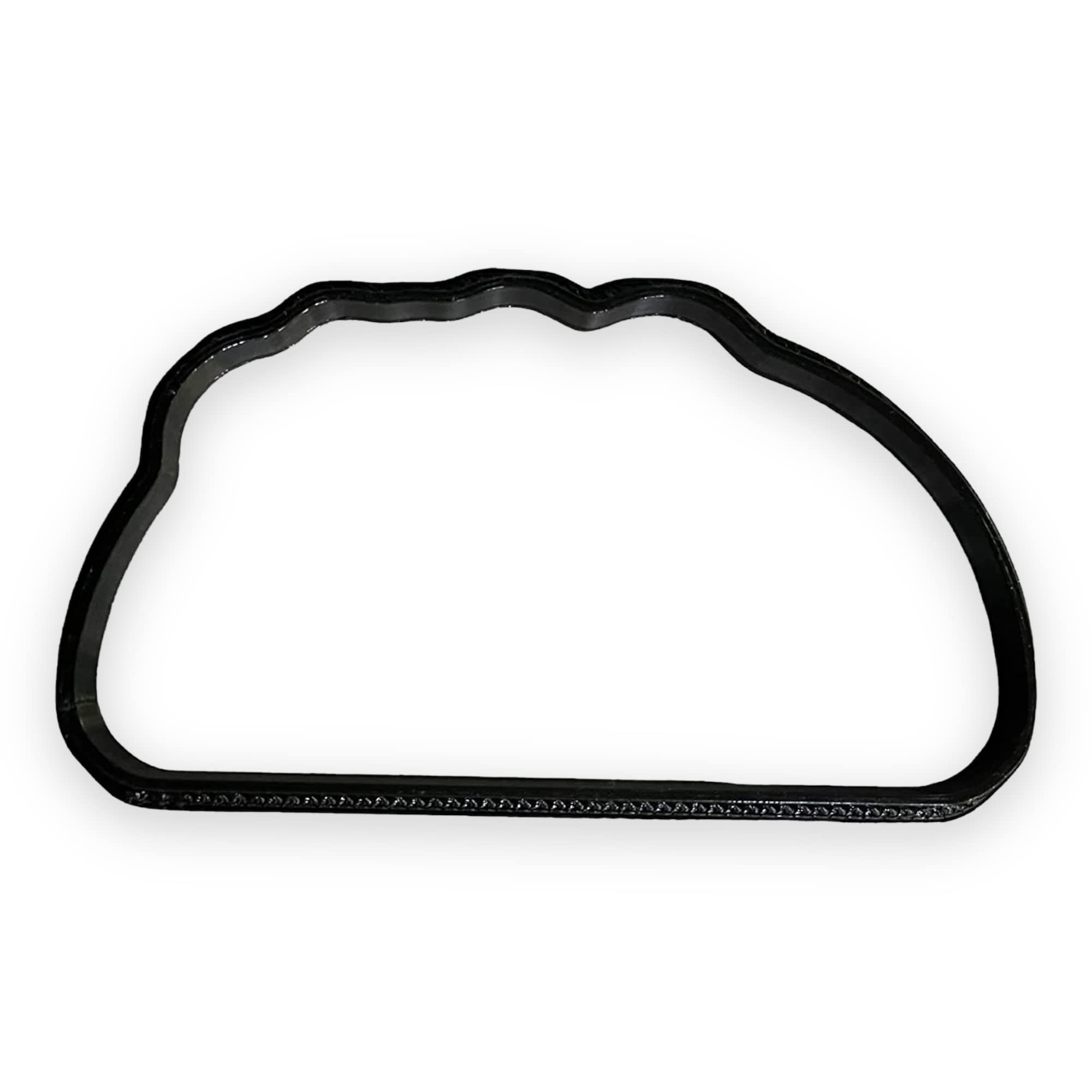 Taco Cookie Cutter with Easy to Push Design (4 inch)