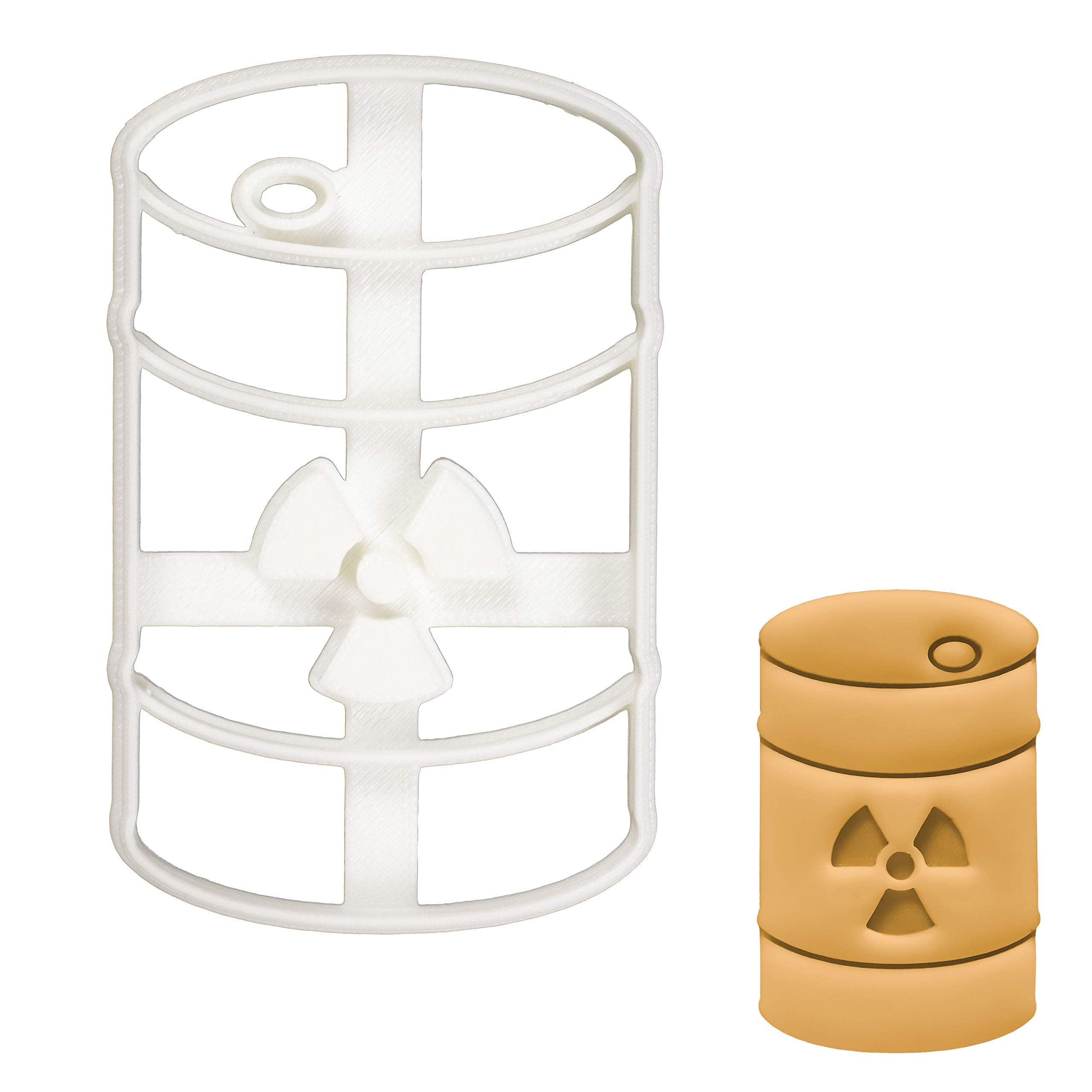 Nuclear Waste Container cookie cutter, 1 piece - Bakerlogy