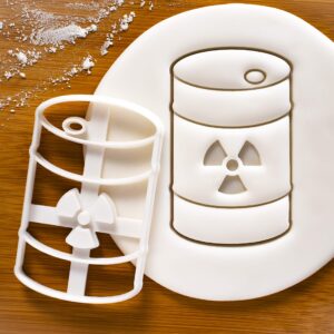 Nuclear Waste Container cookie cutter, 1 piece - Bakerlogy