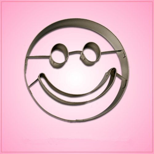 Smiley Face Cookie Cutter 3-1/2 inches