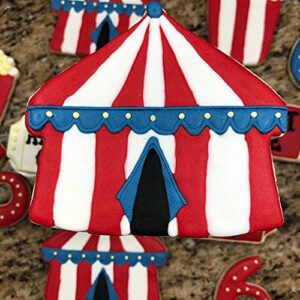 Circus Tent 4.5 Inch Cookie Cutter from The Cookie Cutter Shop – Tin Plated Steel Cookie Cutter