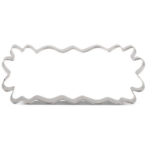 LILIAO Scalloped Edge Cookie Cutter, Biscuit Cutters, Stainless Steel (5.1 x 2 inches)