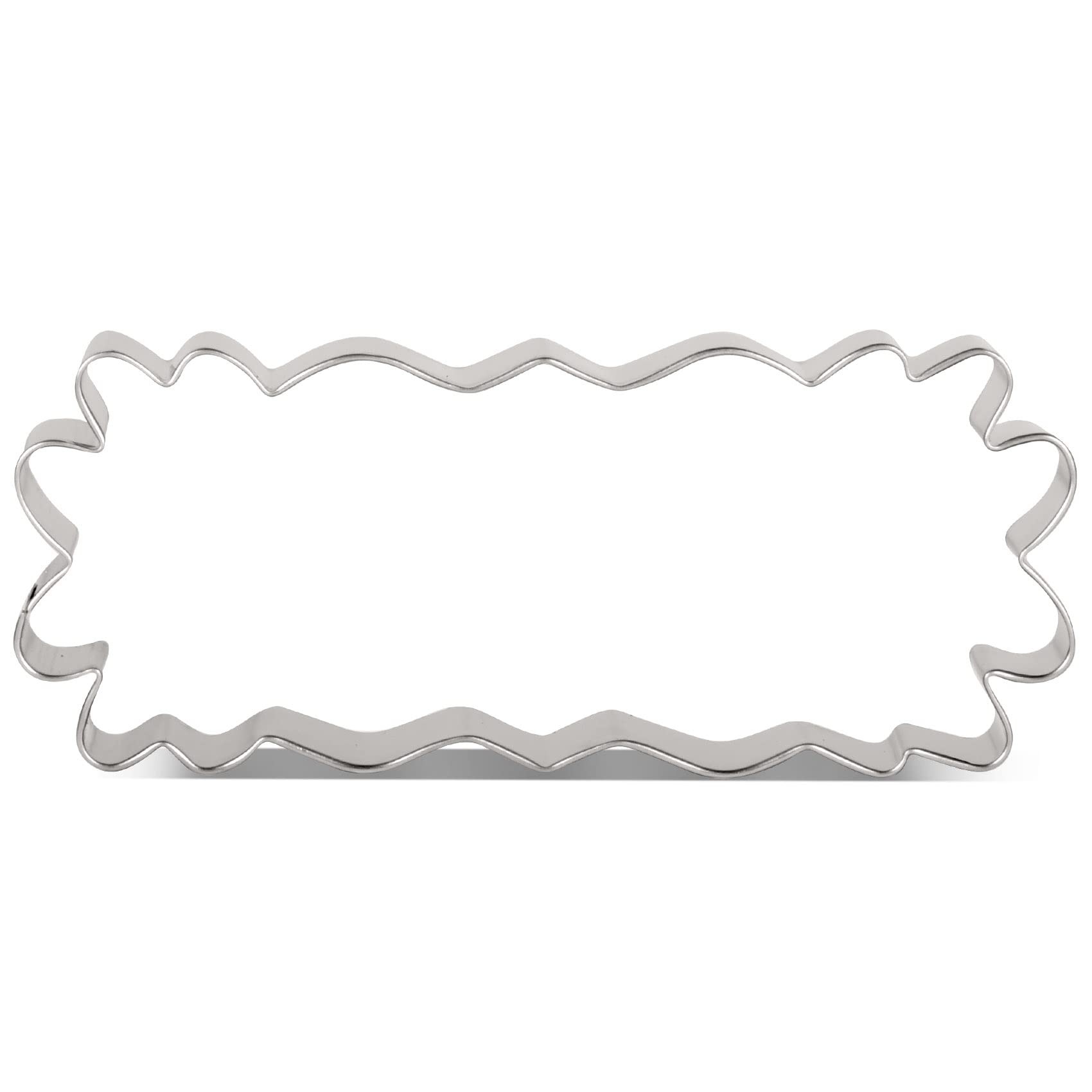 LILIAO Scalloped Edge Cookie Cutter, Biscuit Cutters, Stainless Steel (5.1 x 2 inches)