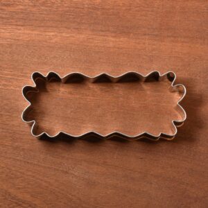 LILIAO Scalloped Edge Cookie Cutter, Biscuit Cutters, Stainless Steel (5.1 x 2 inches)