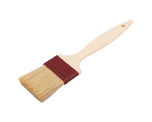 matfer bourgeat natural pastry brush, flat, 1"