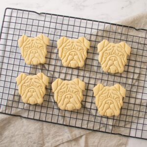 English Bulldog Face cookie cutter, 1 piece - Bakerlogy