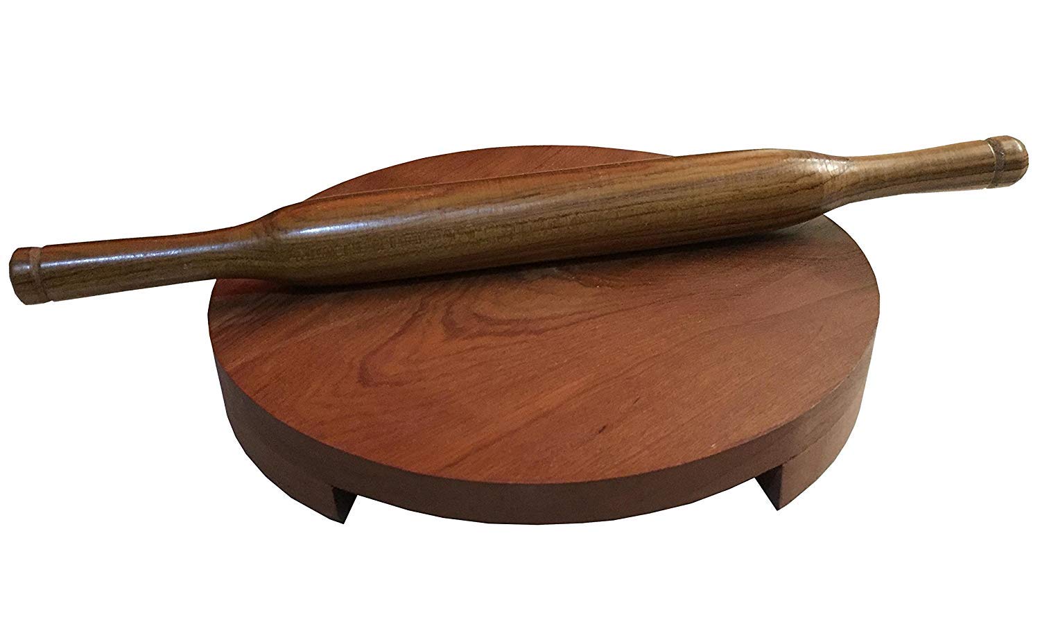 Wooden Rolling Board & Rolling Pin,Wooden Belan Chakla set,Roti Maker,Chapati Maker set