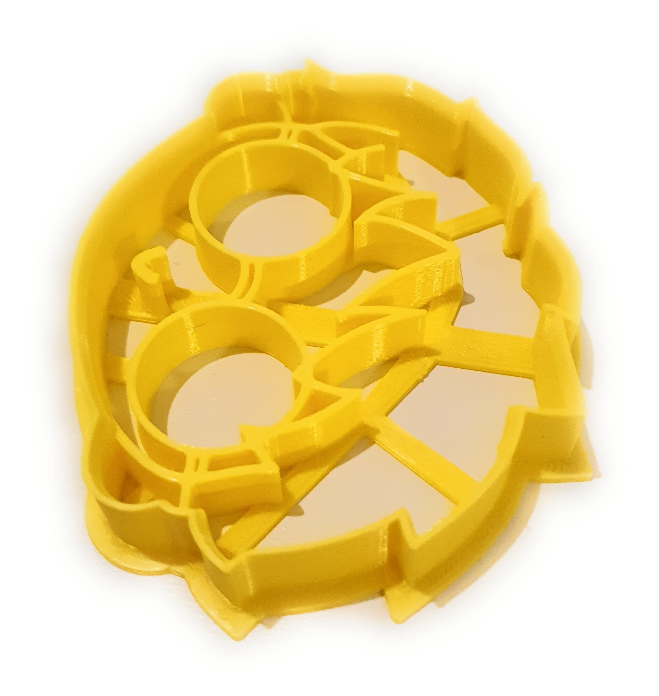 T3D Cookie Cutters Inspired by Potter Face Cookie Cutter, Suitable for Cakes Biscuit and Fondant Cookie Mold for Homemade Treats, 3.50inch x 2.89inch x 0.55inch