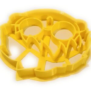 T3D Cookie Cutters Inspired by Potter Face Cookie Cutter, Suitable for Cakes Biscuit and Fondant Cookie Mold for Homemade Treats, 3.50inch x 2.89inch x 0.55inch