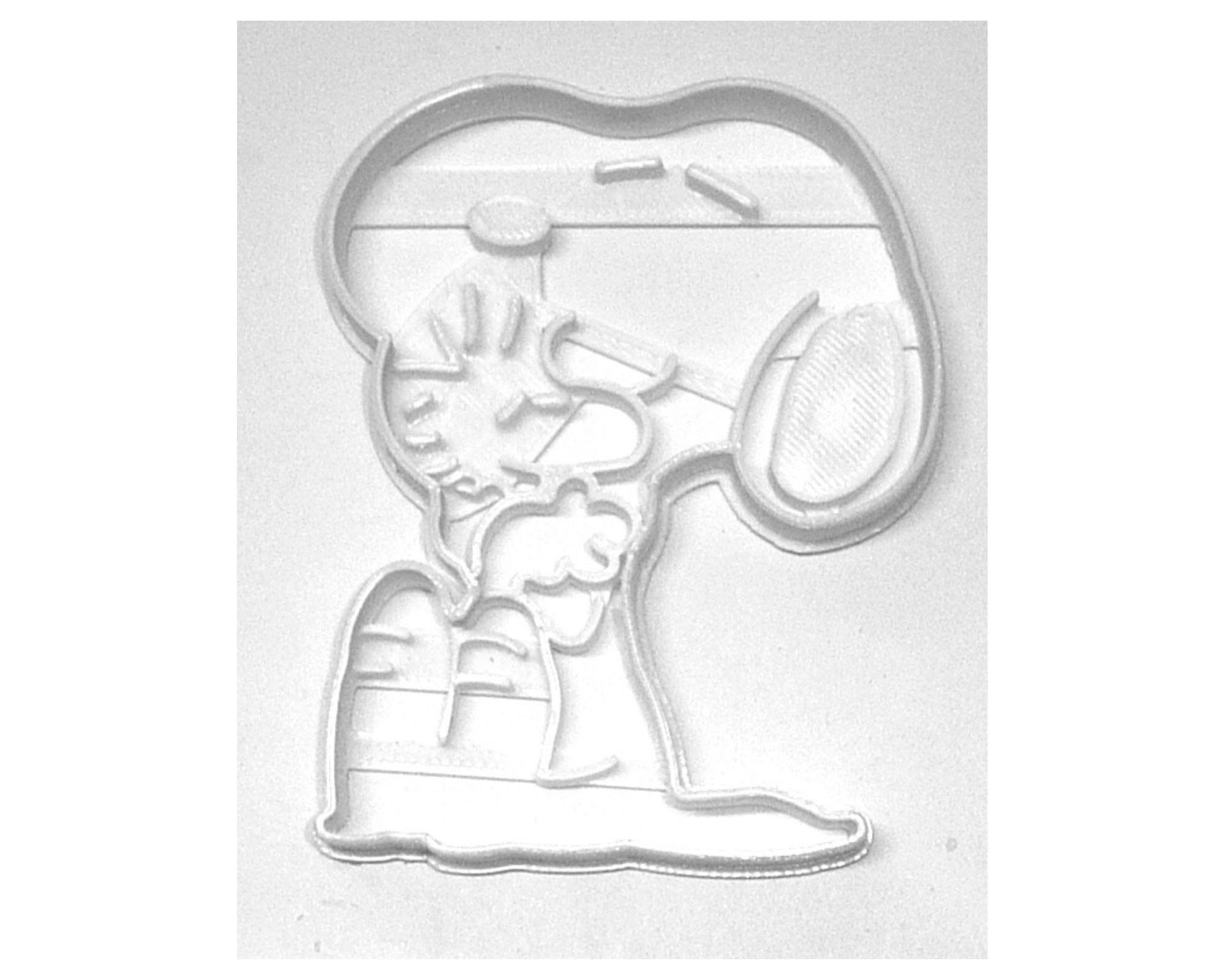 INSPIRED BY SNOOPY HUGGING WOODSTOCK COMICS MOVIE COOKIE CUTTER MADE IN USA PR3495