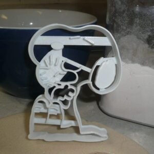 INSPIRED BY SNOOPY HUGGING WOODSTOCK COMICS MOVIE COOKIE CUTTER MADE IN USA PR3495