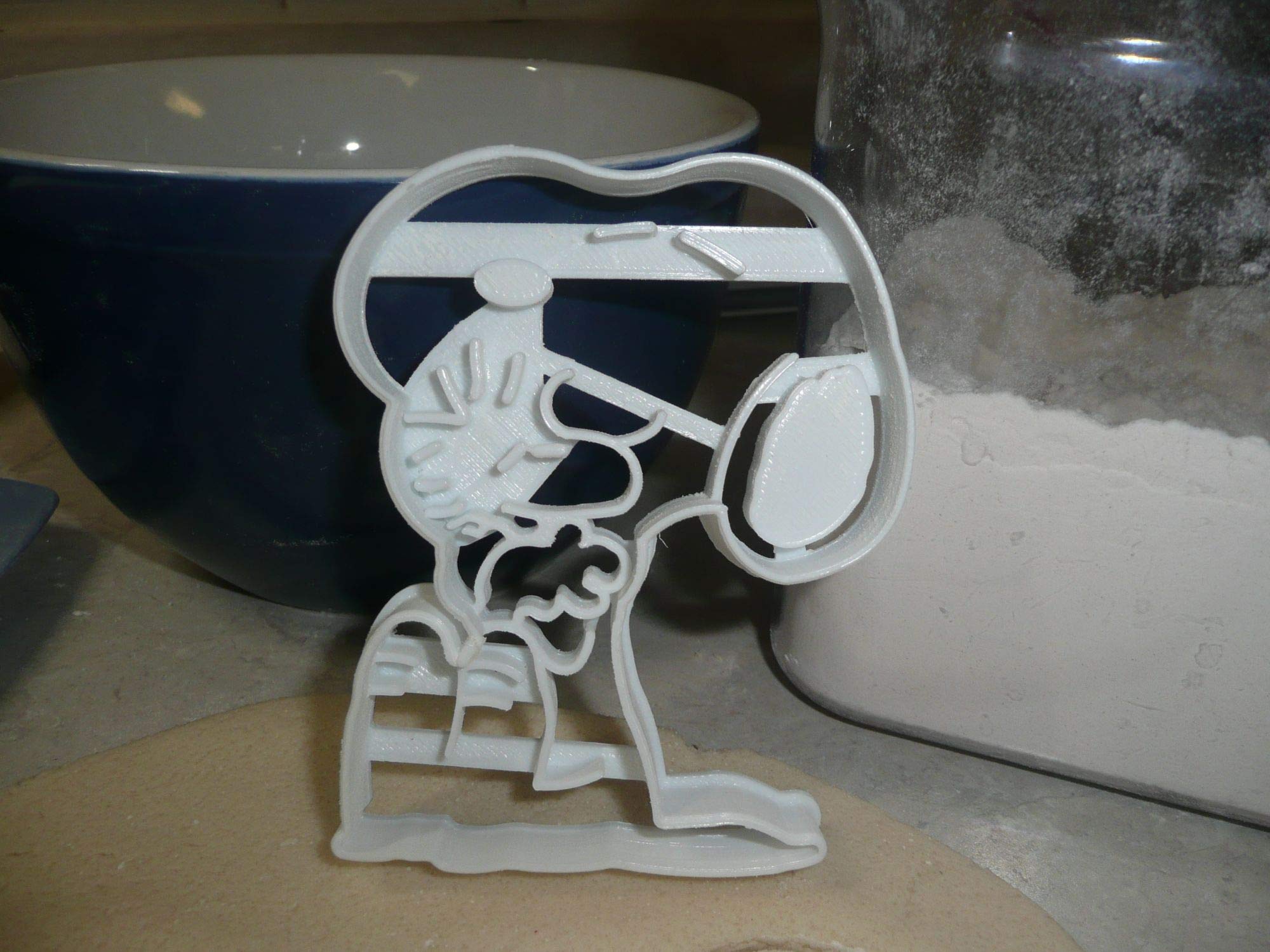 INSPIRED BY SNOOPY HUGGING WOODSTOCK COMICS MOVIE COOKIE CUTTER MADE IN USA PR3495