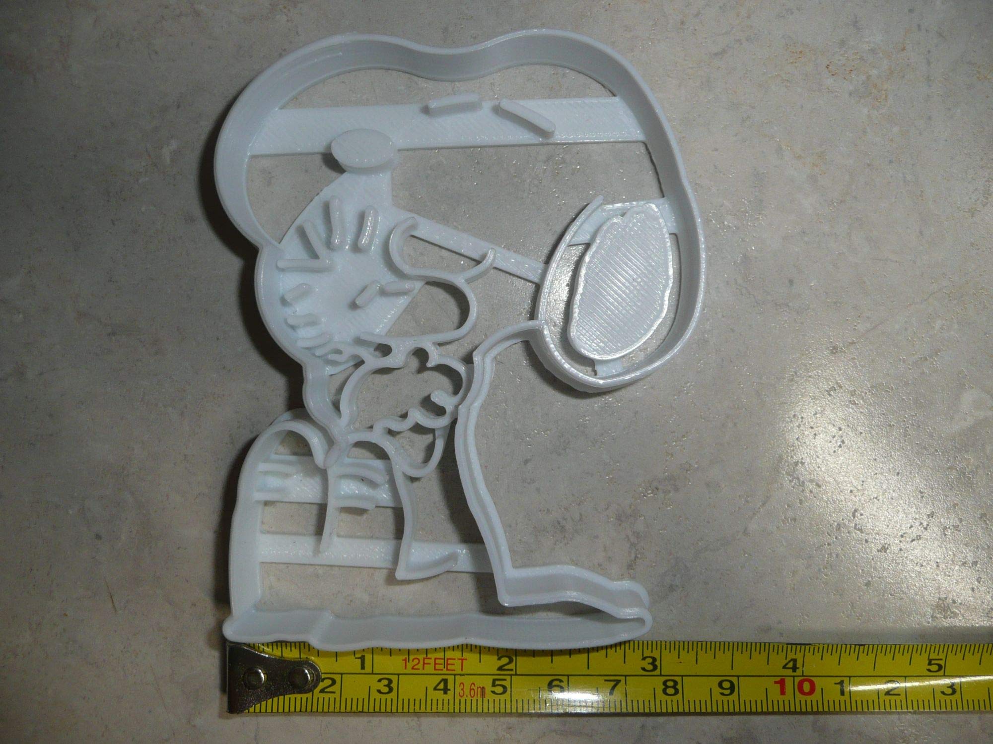 INSPIRED BY SNOOPY HUGGING WOODSTOCK COMICS MOVIE COOKIE CUTTER MADE IN USA PR3495