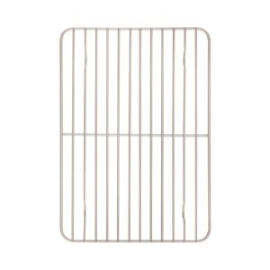 chefmade baking and cooling rack, 12.2-inch non-stick rectangle wire rack for oven baking (champagne gold)