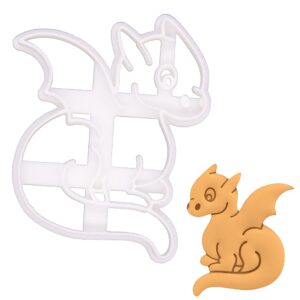 baby dragon cookie cutter, 1 piece - bakerlogy