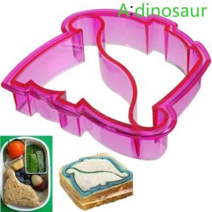 Bluelans Sandwich Cutter for Kids, Sandwich Shape Bread Cutter, DIY Sandwich Cutters Mold, Uncrustables Sandwich Bread Pancake Maker Cookie Cutter for Kids Children Boys Girls Lunchbox Bento Box Butt