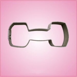 dumbbell cookie cutter 4 inches long and 1-3/4 inches tall