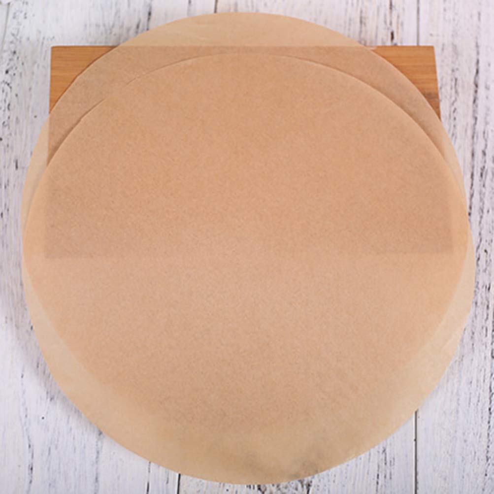 Hemoton 100 Pcs 8.5 Inch Round Parchment Paper, Non-stick Barbecue Paper Baking Sheets, Paper Liners Sheets for Baking Cakes, Cooking, Dutch Oven, Air Fryer, Cheesecakes, Tortilla (Random Color)