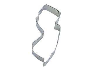 R&M New Jersey State Cookie Cutter in Durable, Economical, Tinplated Steel