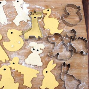 GXHUANG Game Puzzles Cookie Cutter Set - 2Pieces - Stainless Steel