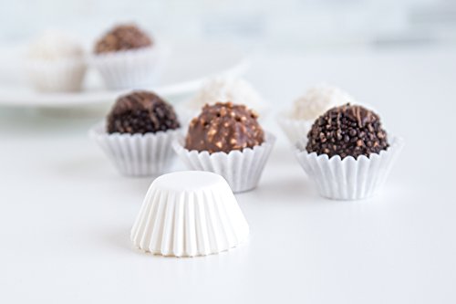 Fox Run White Disposable Bake Cups, Petit Four